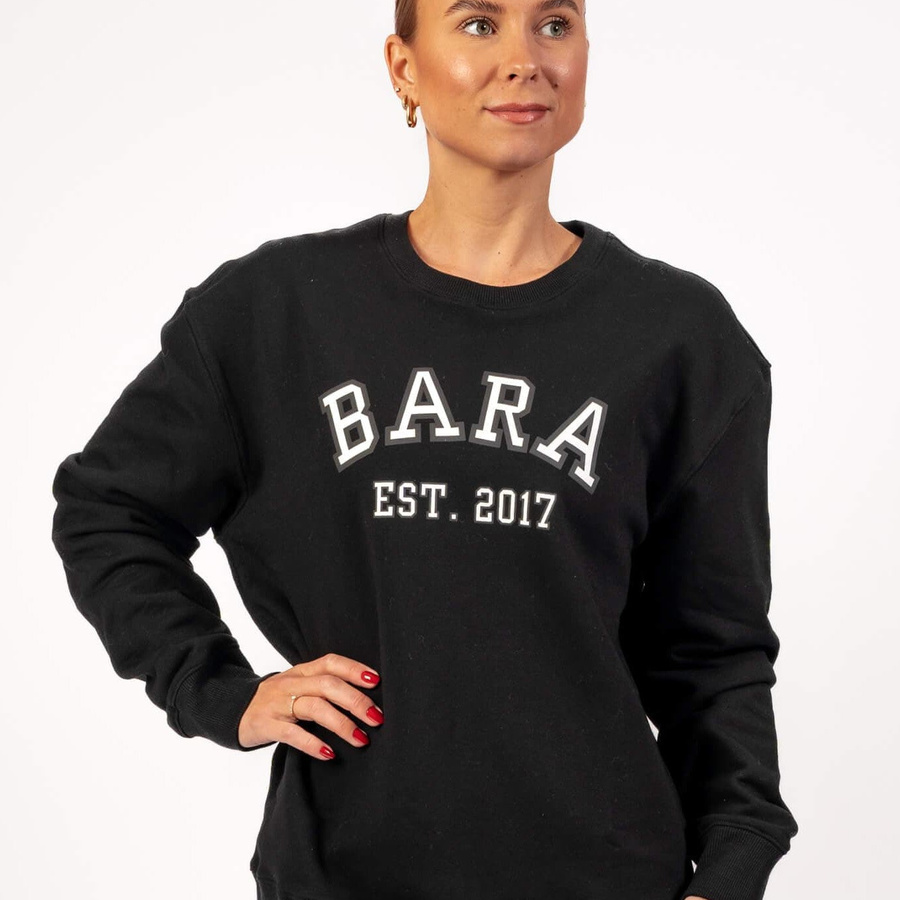 BARA Sportswear - College oversized genser | Kjøp treningsgensere hos ...