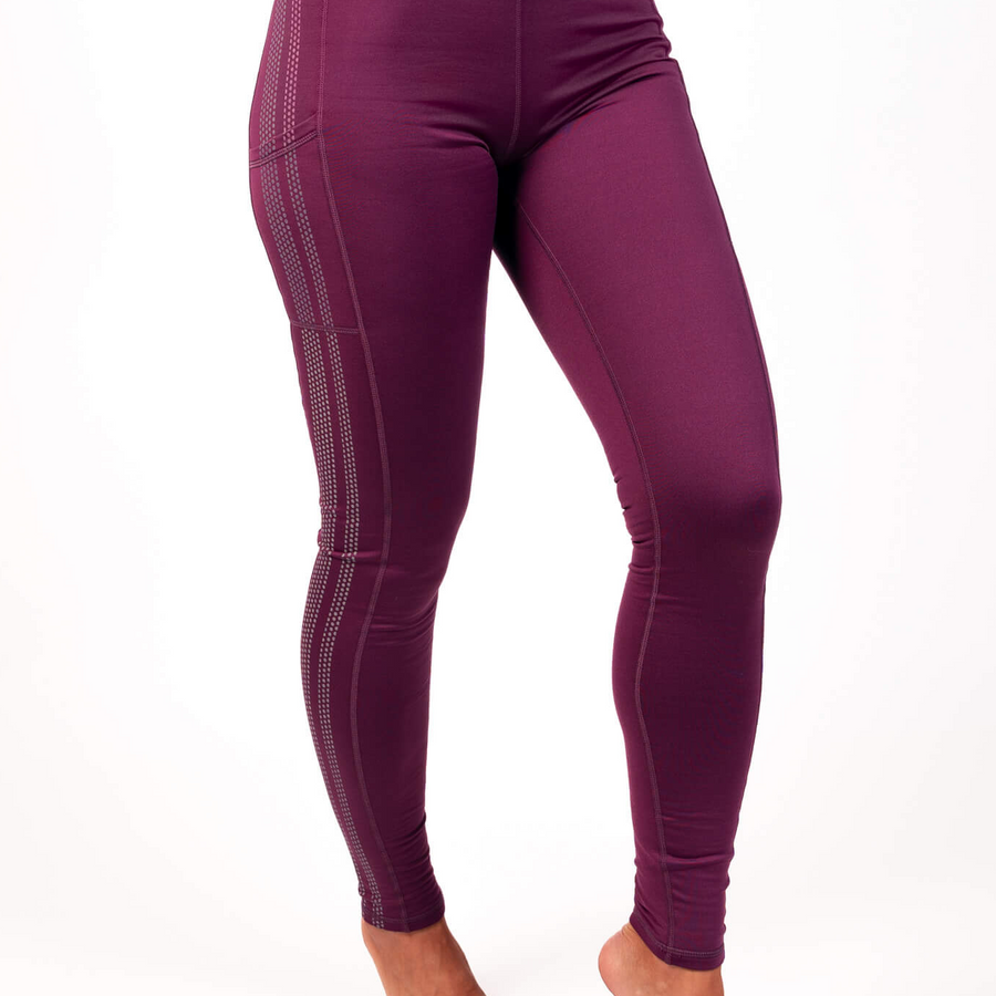 BARA Sportswear - Stripe Winter Tights - Warm, Stylish & Comfortable ...