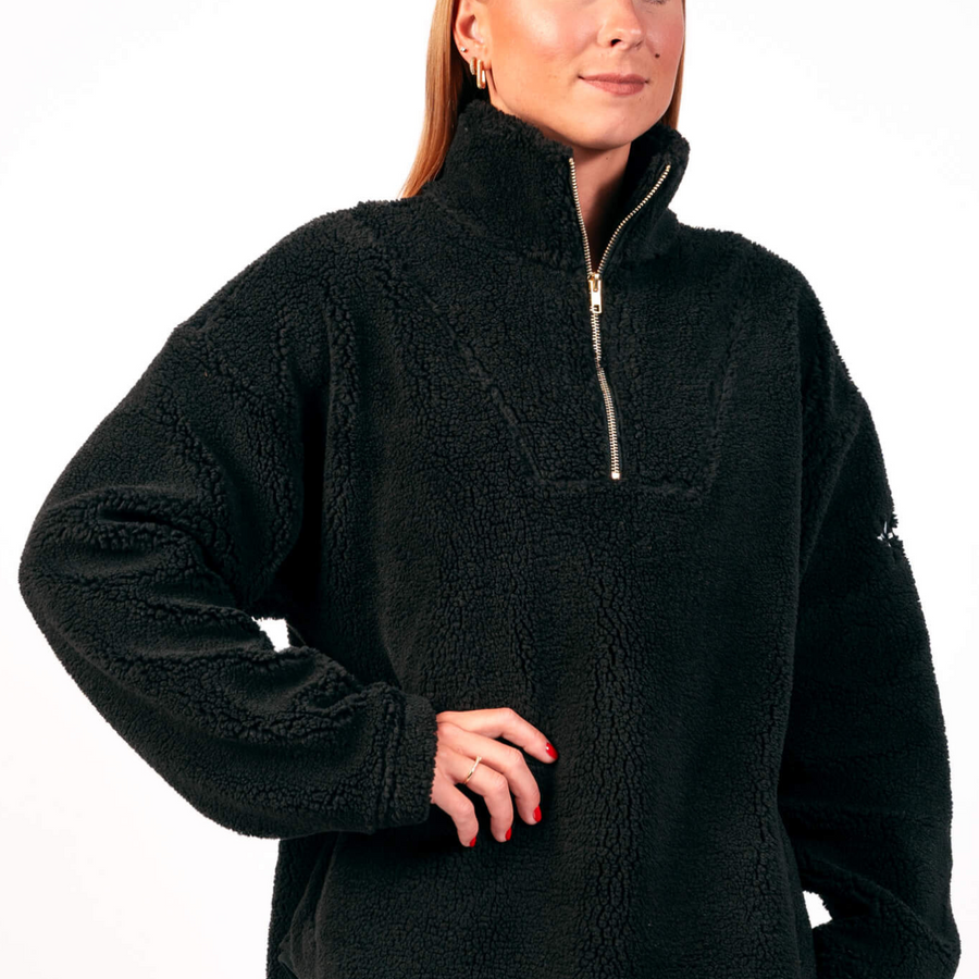BARA Sportswear - Sherpa Sweater | Women’s teddy hoodies | Buy teddy ...